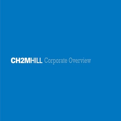 CH2M HILL Overview | PPT