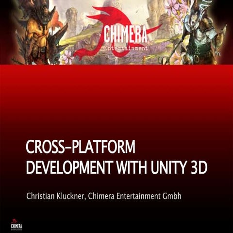 Cross platform development with Unity 3D | PPTX | Operating Systems ...
