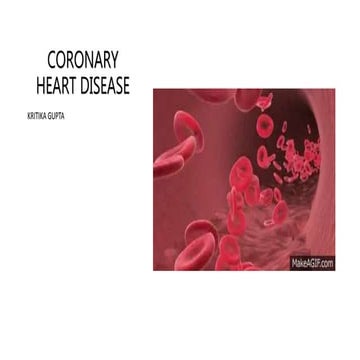 Coronary heart disease | PPTX