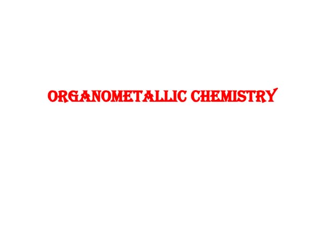 Transition metal alkyls and aryls M.Sc II SEM.pdf