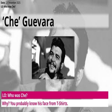 che guevara | PPT