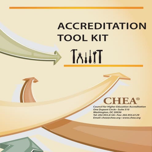 CHEA Higher Education Accreditation Toolkit | PDF