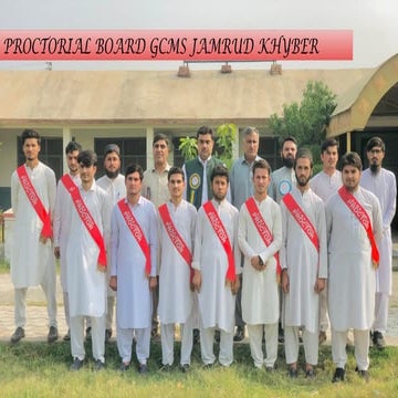 proctorial board of GCMS Jamrud KP PK .pptx