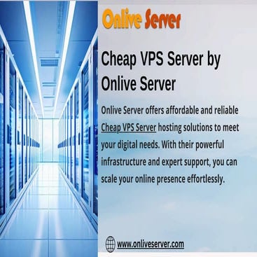 Reasonably priced of Cheap VPS Server for your business | PPT