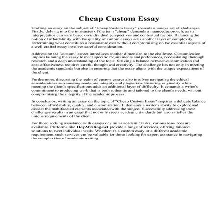 Argumentative Essay Topics For University Students | PDF