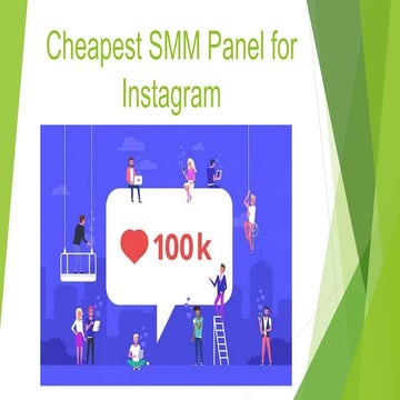 Cheapest SMM Panel for Instagram.pptx..... | PPTX