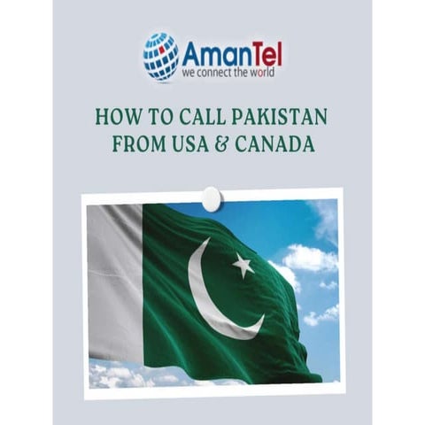 Cheap International Calling Plan to Pakistan | PPT