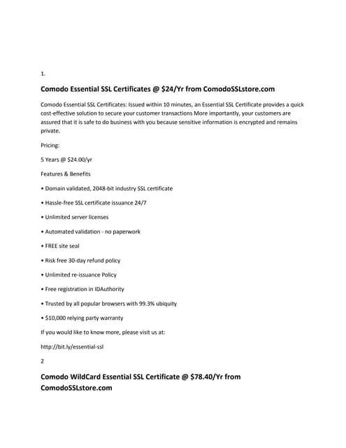 Compare GeoTrust True BusinessID SSL Data Sheet | PDF