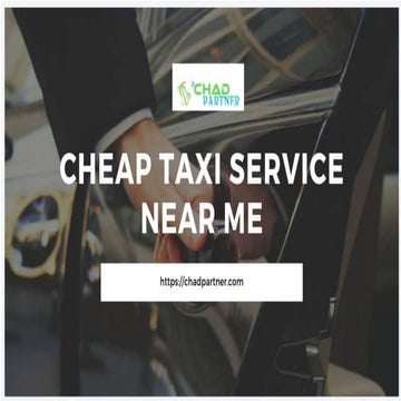Cheap taxi service near me | PPT