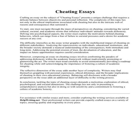 Cheating Essays.pdf