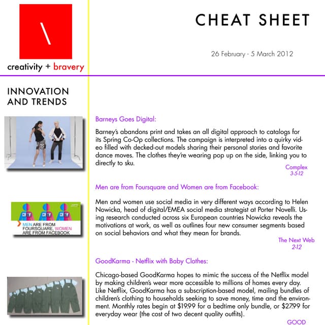 Cheat sheet 3 5-12 | PDF