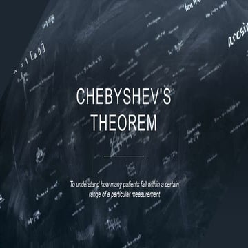 Chebyshev's Theorem.pptx