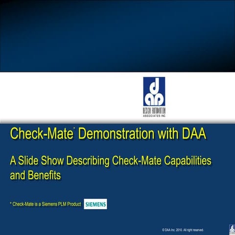 Check Mate Demo | PPSX