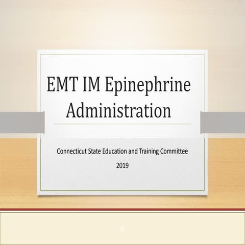 Check and inject emt im epi final 2019 02 07 | PPT