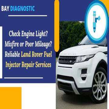 Check Engine Light Misfire or Poor Mileage Reliable Land Rover Fuel ...
