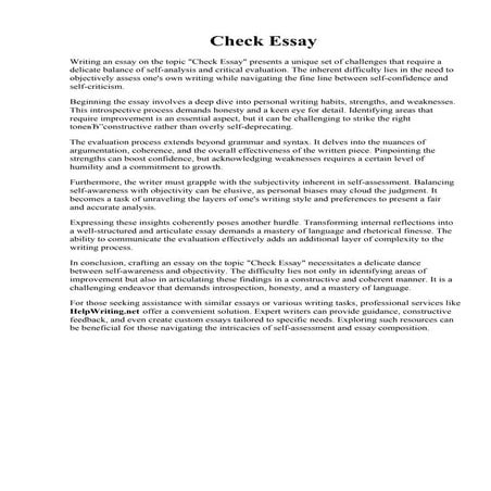 Check Essay. Essay Checker - Virtual Writing Tutor - free ESL grammar ...