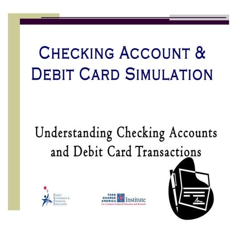 Checking account and debit card simulation p point 2.7.3.g1