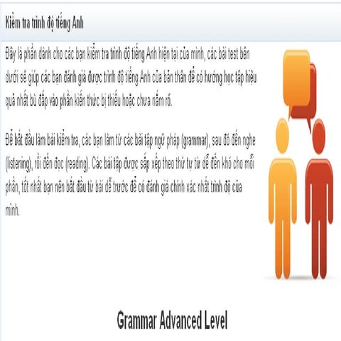 Checking grammar advanced level | PPT
