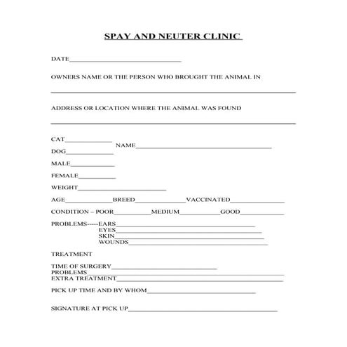 Check In Sheets | DOC