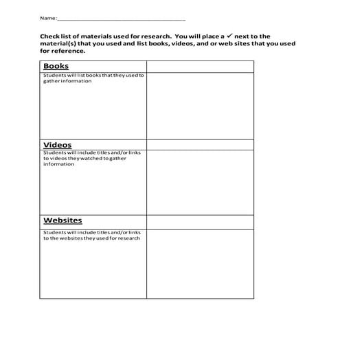 Information Literacy Lesson Plan | DOC
