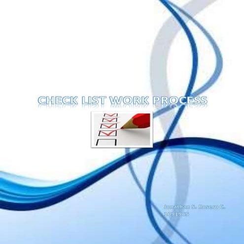 Check list | DOCX