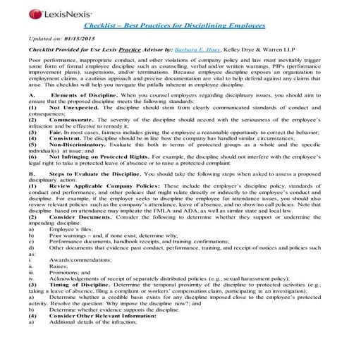 Conducting a disciplinary_hearing | PDF
