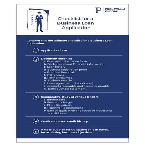 Checklist for a Business Loan Application | PDF