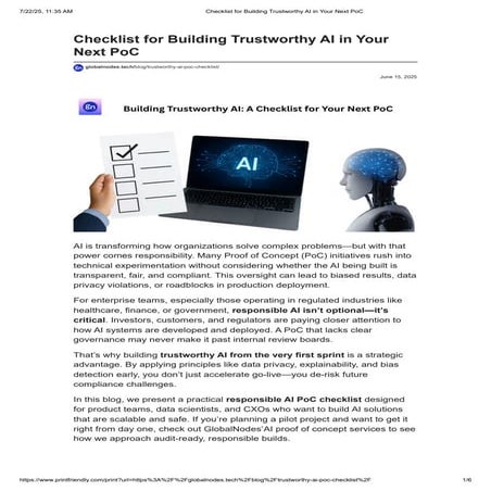 Checklist for Building Trustworthy AI in Your Next PoC.pdf