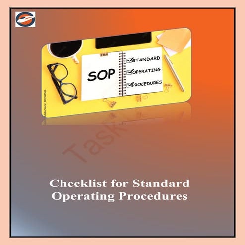 Checklist for Standard Operating Procedures.pdf