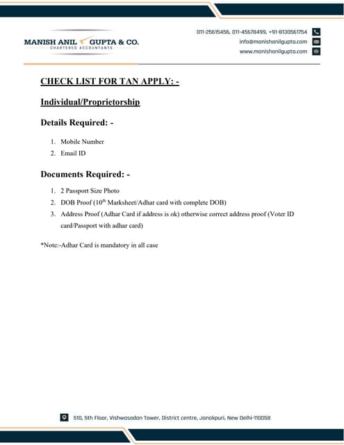 Check List for Director Appointment in Company | PDF | Resume Writing ...