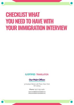 Immigration Tips | PPT