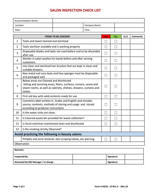 PEST CONTROL REGISTER Form # HSEQ - PCR Rev 2 -.docx