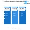 Checklist Slides Three Lists With Check Boxes | PDF