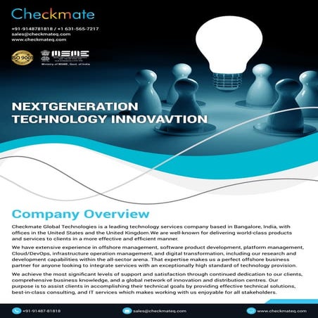 Checkmate Management Consulting | PDF