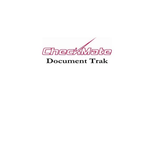 Check mate document guide | PDF