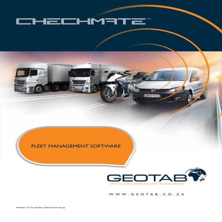 Checkmate-Geotab Software suite | PDF