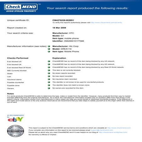CheckMEND Report | PDF