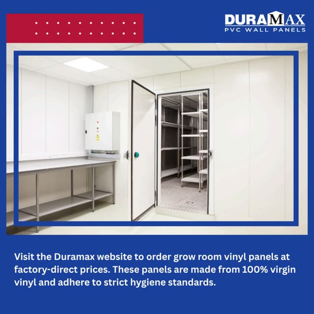 Vinyl cleanroom panels FDA-compliant and easy to clean | PDF