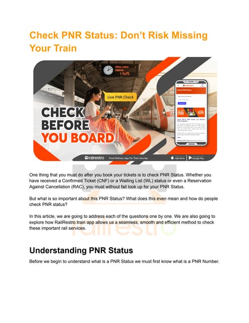 What Does Each PNR Status Code Mean_ Complete List for Rail Travelers.pdf