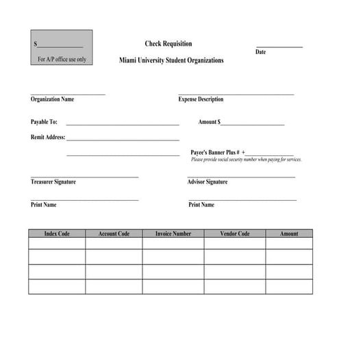 Check req update | PDF