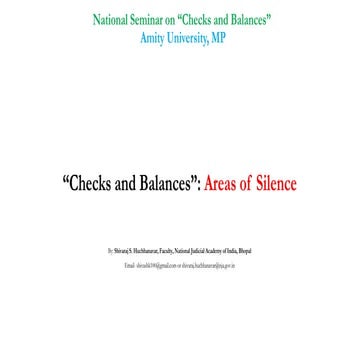 Checks and balances | PPT