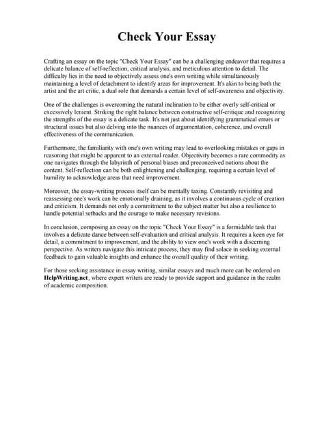 How To Check An Essay.pdf