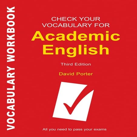 Check your vocabulary for academic english | PDF