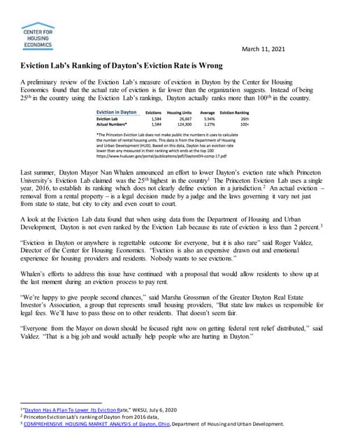 Response to Faith Pettis Letter back in 2013 | PDF