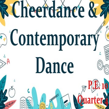 Cheerdance & Contemporary Dance.ppt