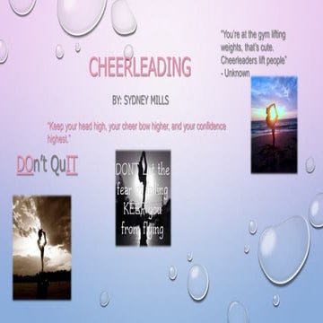 Cheerleading | PPTX