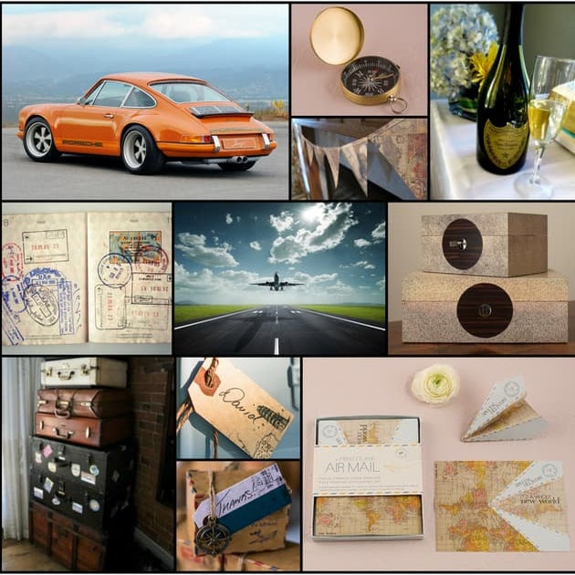 Cheers to travel mood board | PDF