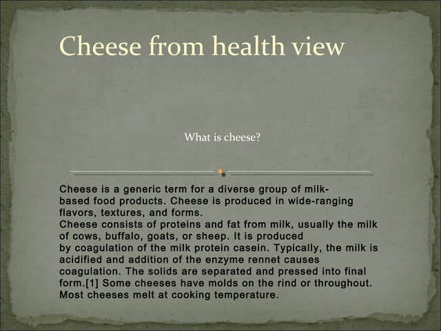 Katiki cheese of Domoko | PPTX
