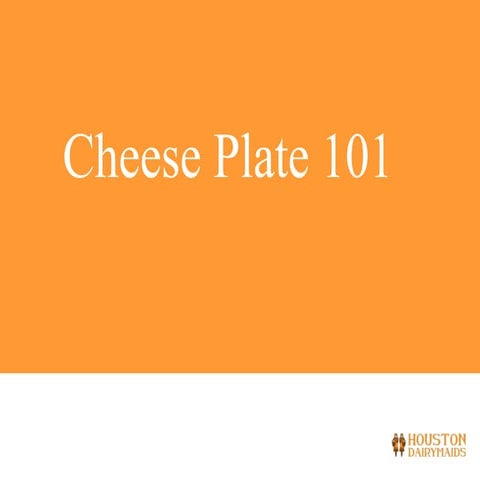 Cheese Plate Tips | PPT