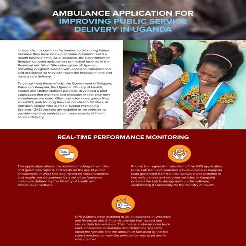 Ambulance Tracking Tool Helps Improve Coordination of Emergency Service Vehicles in Uganda | PDF